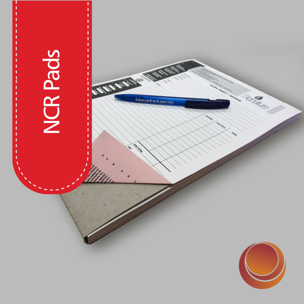 NCR Pads, Sheets and Books Printing and Design